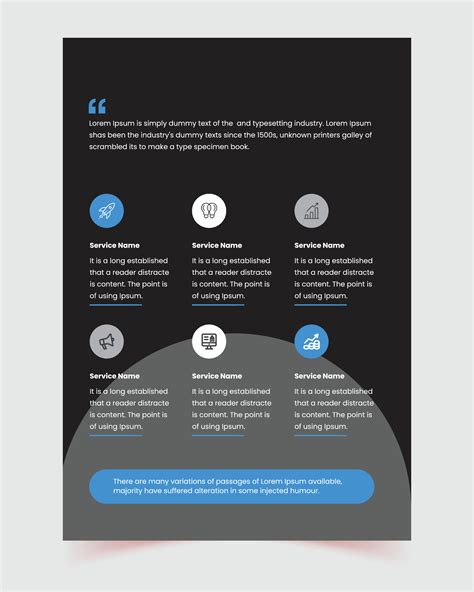 Brochure Template Layout Design Brochure Annual Report Template Book Cover Multipage Blue