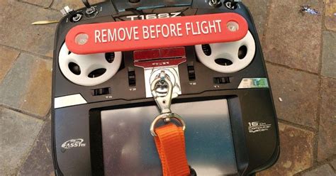 Futaba T16sz Gimbal Protector Remove Before Flight By Grebe Download Free Stl Model