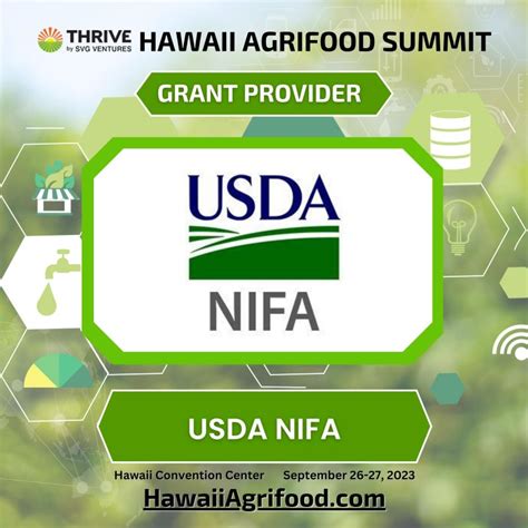 We Are Grateful For The Grant Funding From Usda Nifa This Is The