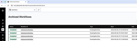 Retrieving Archived Workflow Data From S3 Via Ui And Tctl Workflow List Archived Community