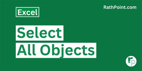 How To Select All Objects In Excel 4 Ways