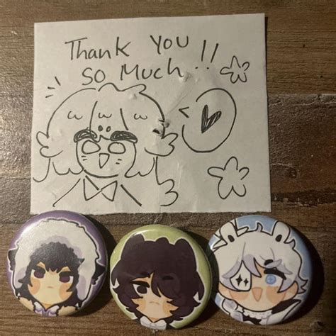 Bsd Button Pins Etsy