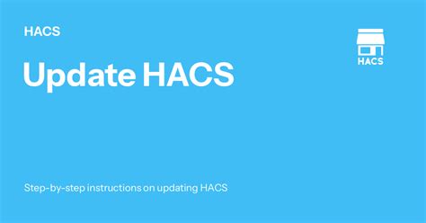 Update HACS HACS