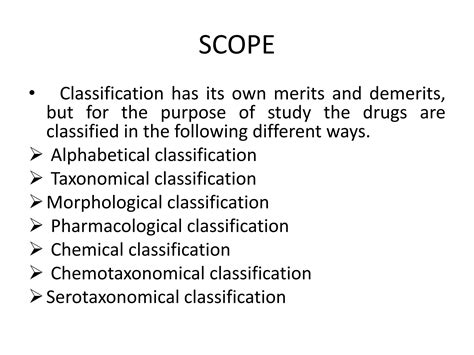 Presentation Scope And Classification Cognosypptx