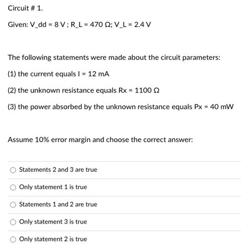 Solved Circuit 1 With Unknown Resistor Circuit 2 With Chegg Com
