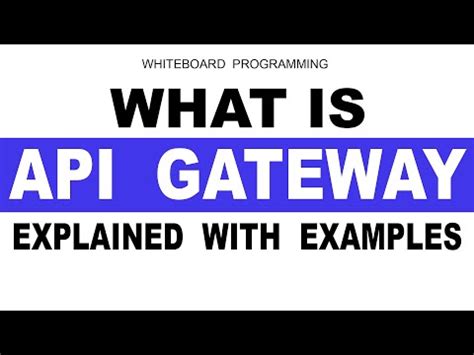 What Is API Gateway And How It Works API Gateway Explained With