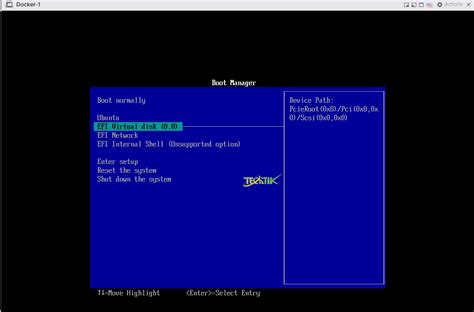 وارد شدن به Bios ماشین مجازی در Vmware Esxi