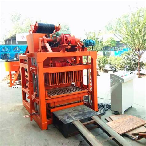 Qt4 28 Blocks Making Machine Automatic Brick Block Pavers Machine