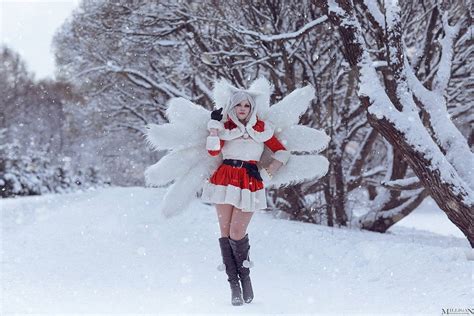 Christmas Ahri League Of Legends By Lunashacosplay On Deviantart