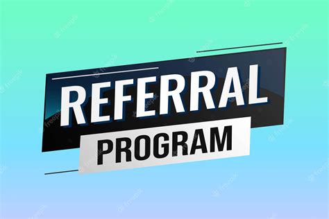 Premium Vector Referral Program Word Concept Vector Illustration With Lines Modern Futuristic