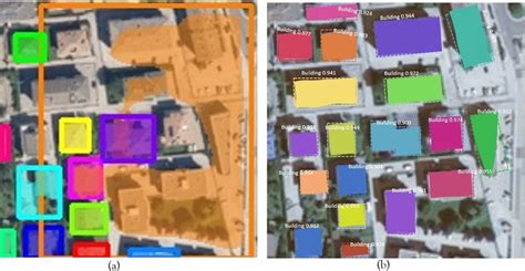 A Left Column Image Instance Segmentation With Noisy And B Right