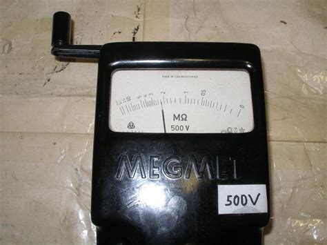 Megmet 500v Měřič Izolačních Odporů Aukro