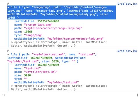 Firefox Not Reporting Mime Type In Firefox When File Is Dropped As Part Of A Folder · Issue