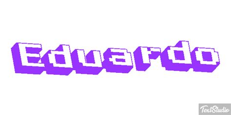 Eduardo Nome Desenhos De Logotipo Em  Animado