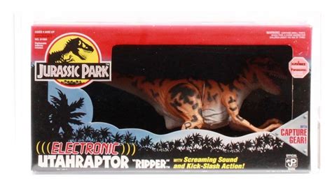 1994 Kenner Jurassic Park Series 2 Electronic Utahraptor Ripper With