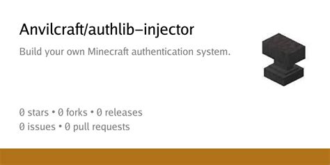 Anvilcraftauthlib Injector Build Your Own Minecraft Authentication