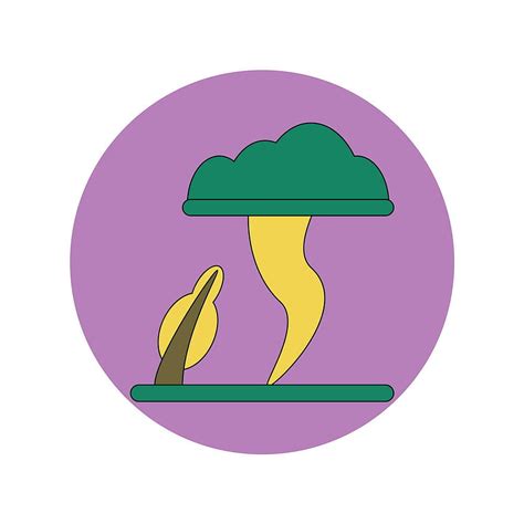 In Flat Design Of Tornado Vector Eps Ai Uidownload