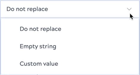 Replace Empty Values