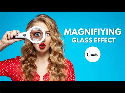 Canva Tutorial How To Make A Simple Magnifying Glass Effect In Canva