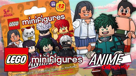 Colección Lego Anime Parte 2 Minifiguras Custom Ynsomniac Typho