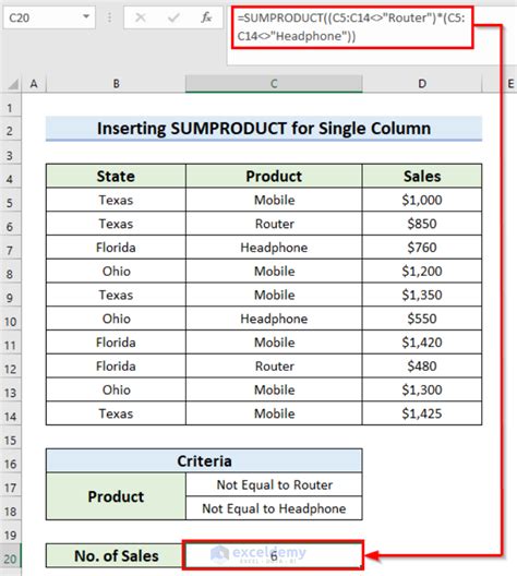How To Use COUNTIFS For Cells Not Equal To Multiple Text In Excel