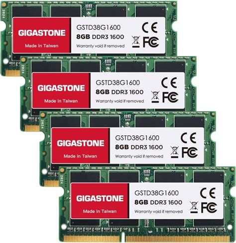 Jp 【メモリ Ddr3】gigastone 8gbx4枚 32gb Kit Ddr3 Ddr3l 1600mhz 1333mhz Pc3 12800 Pc3