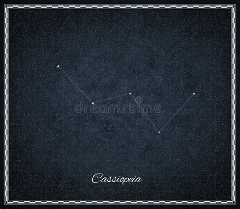 Cassiopeia Star Constellation Night Sky Cluster Of Stars Deep Space