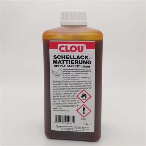 Schellack Mattierung Blond Von Clou Matt Z Zt Nicht Lieferbar Art Restore Ch
