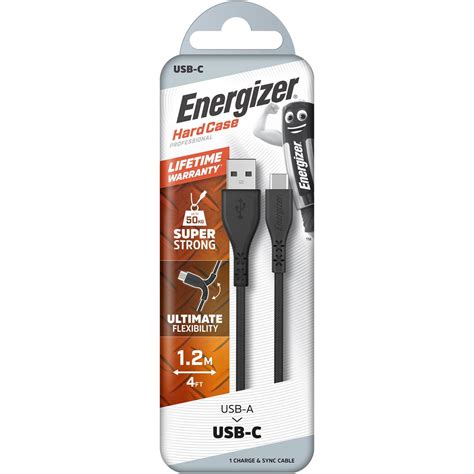 Energizer Ultimate Type C M Cable Black Each Woolworths
