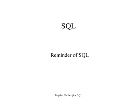 ppt sql data definition language examples powerpoint presentation