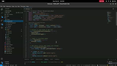 reactjs webdevelopment codingjourney todoapp javascript