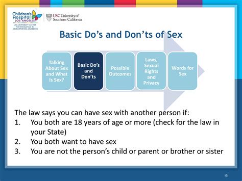 Webinar The Rules Of Sex For People With Developmental Disabilities