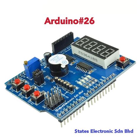 arduino 26 ardu0085 multi function shield expansion board shopee malaysia