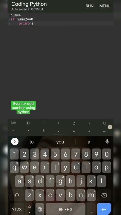 Find Odd Or Even Number Program Using Python Codelearning77 Short Python Explore Youtube