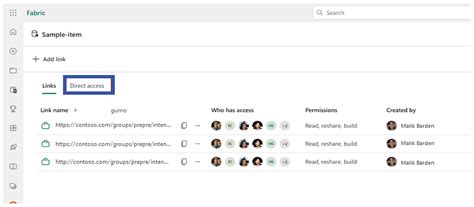 microsoft fabric sharing and permissions guide