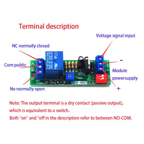 Power Off Delay Relay Module DC V V V Anti Restart Power Off Delay Disconnect Switch For