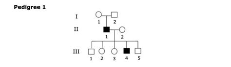 Solved 1what Are The Two Possible Modes Of Inheritance In