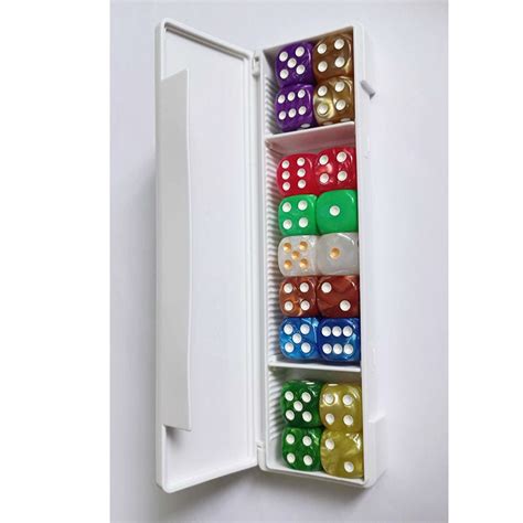 Dice Organizer Box Fits 18pcs Of 16mm Dice With Dividers Limited Stock Shopee Philippines