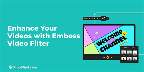 Emboss Video Filter Add Raised Texture Effect To Videos