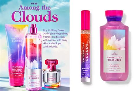 Bath And Body Works Among The Clouds Fragrance Collection The Perfume Girl
