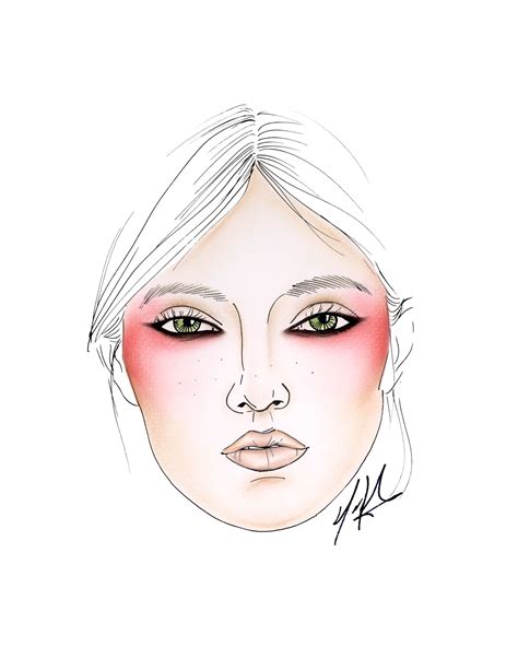 10 Makeup Face Charts From Top Makeup Artists In 2021 Allure