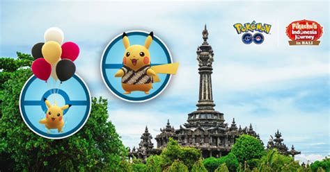 이번엔 발리다 포켓몬 고 하늘 나는 피카츄 인도네시아 이벤트 예고