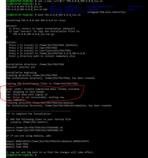 Issue With Fds 68 Linux Binaries · Issue 11764 · Firemodelsfds · Github