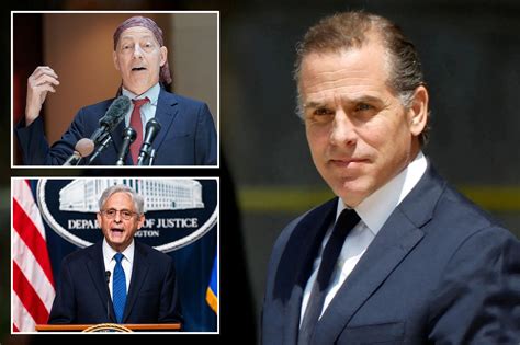 David Weiss Credibility Non Existent To Lead Hunter Biden Case Irs