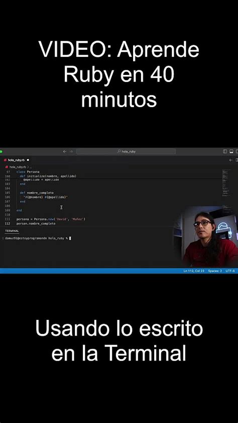 Mostrando En Terminal Programacion Desarrolloweb Ruby Viral