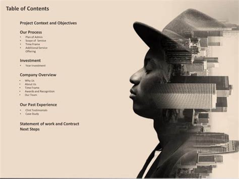 Pillar Infographic PowerPoint Template