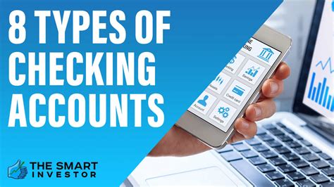 8 Types Of Checking Accounts