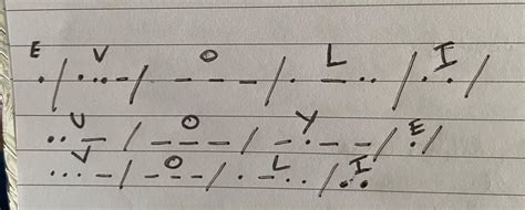 Finally The Morse Code I Was Forced To Learn While In Scouts Proves