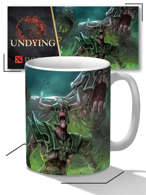 Кружка "Дота 2 Dota 2 Undying Андаинг Несмертный 2", 330 мл - купить по ...