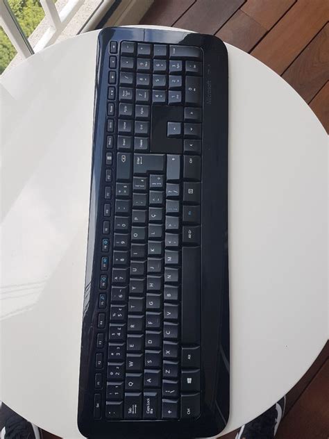 Teclado Microsoft Sem Fio Wireless 800 Keyboad Teclado P Computador Microsoft Usado 91736729